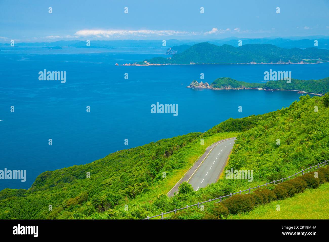 Sea of Japan seen from Senjojiki Stock Photo - Alamy