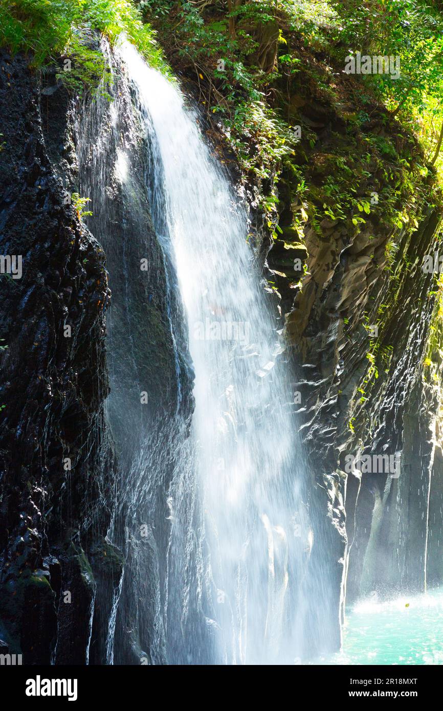 Manainotaki Waterfall of Takachiho Gorge Stock Photo - Alamy