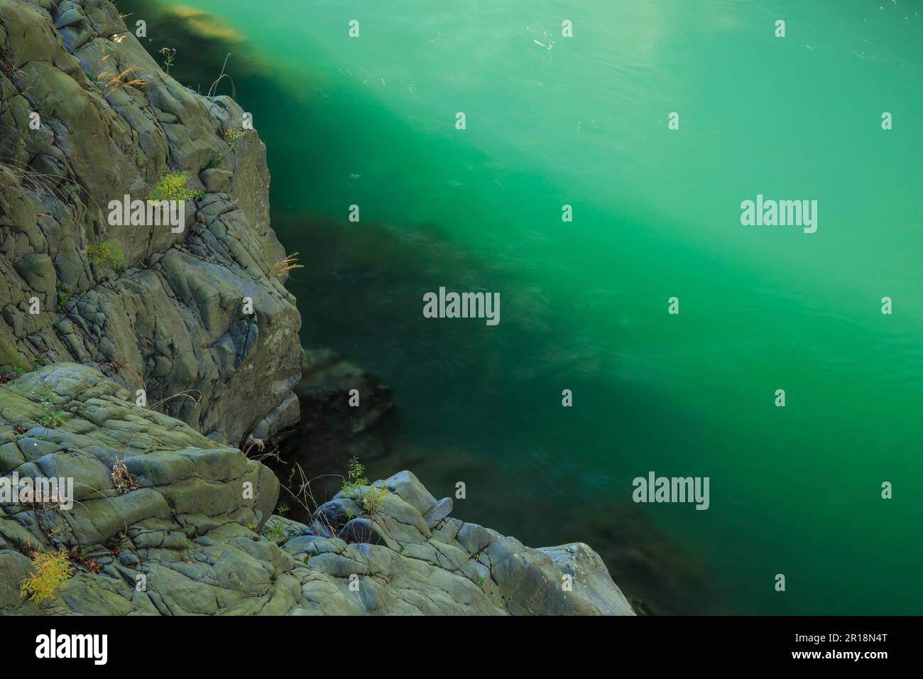 Okutama Hatonosu Valley Stock Photo - Alamy