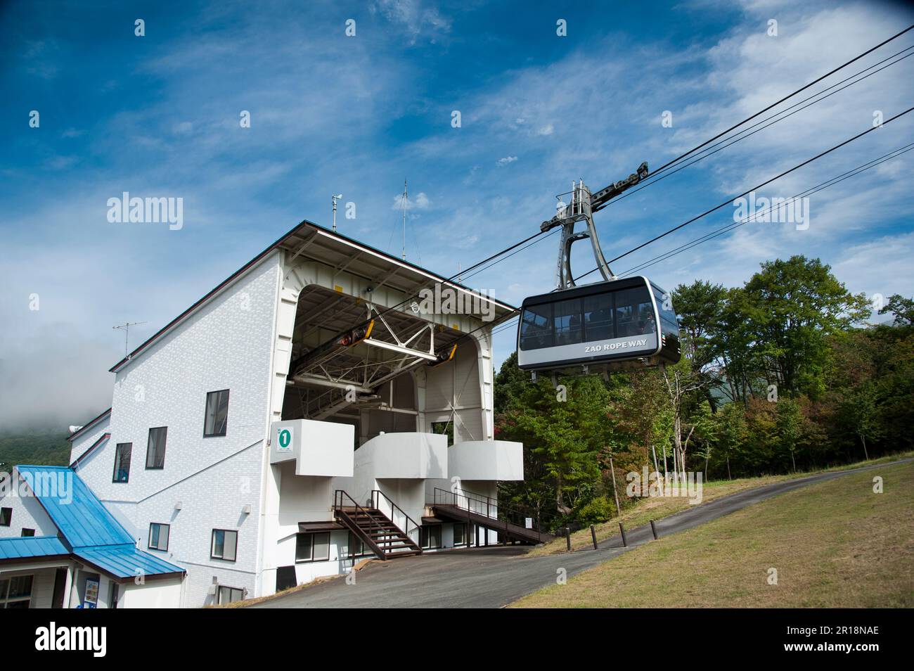 Zao ropeway hi-res stock photography and images - Alamy