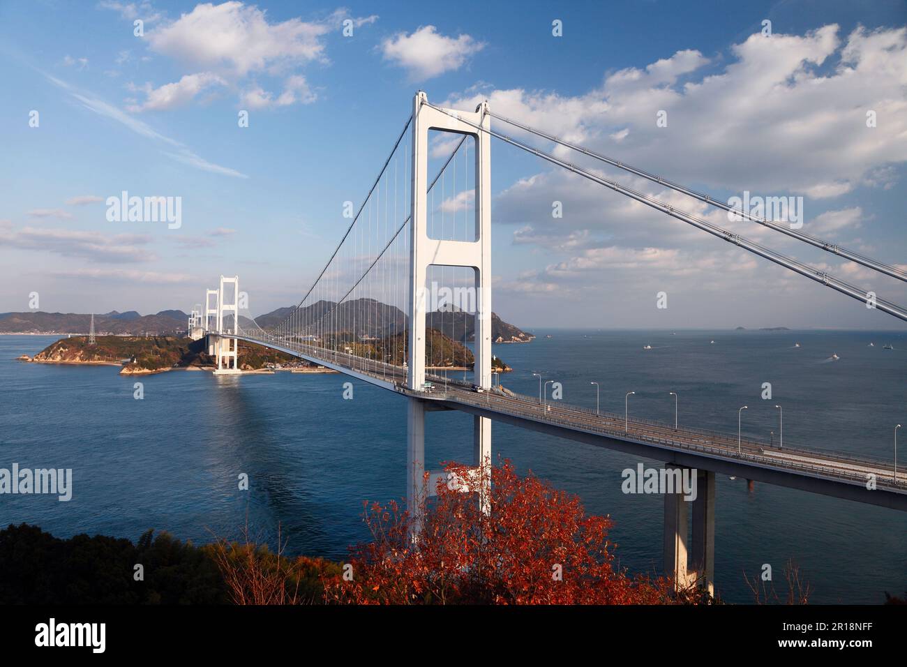 Kurushima strait third bridge hi-res stock photography and images - Alamy