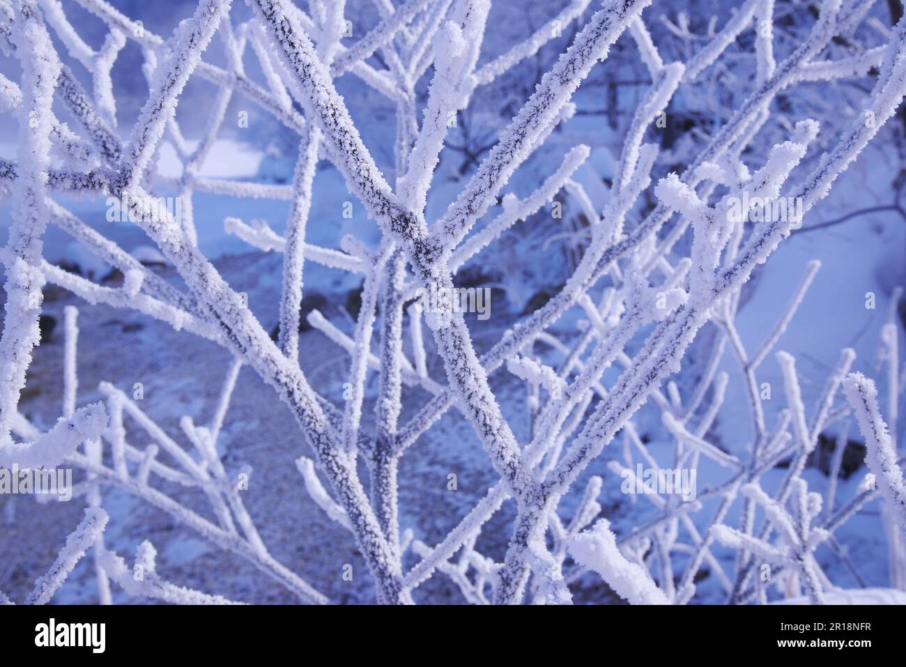 Rime japan hi-res stock photography and images - Alamy