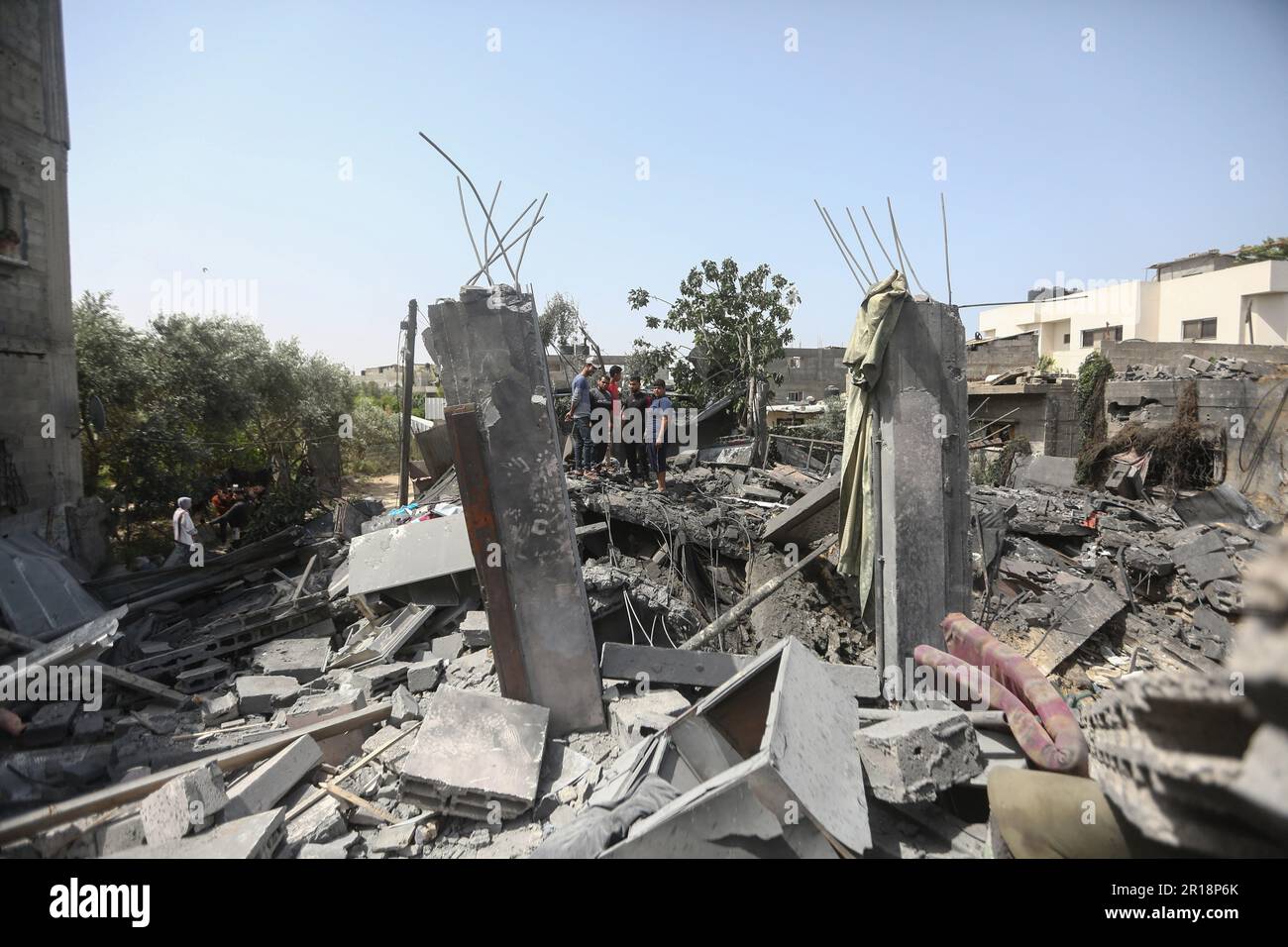 Beit Hanoun, Palestinian Territories. 12th May, 2023. Palestinians ...