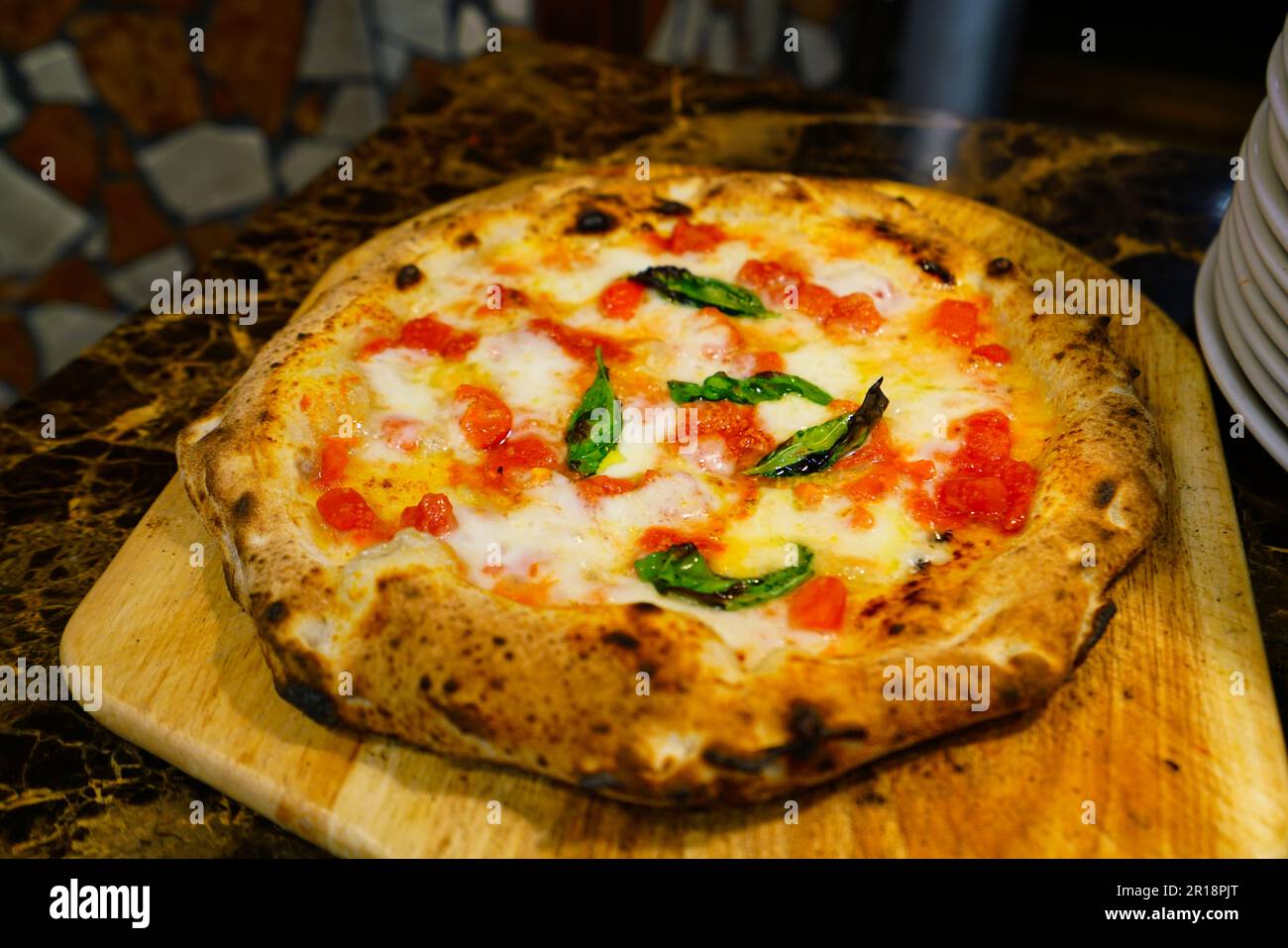 Preparation traditional neapolitan pizza hi-res stock photography and images - Alamy