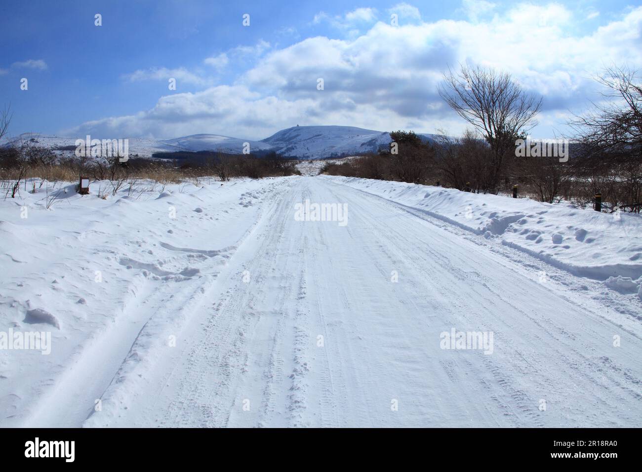Venus line in winter Stock Photo - Alamy