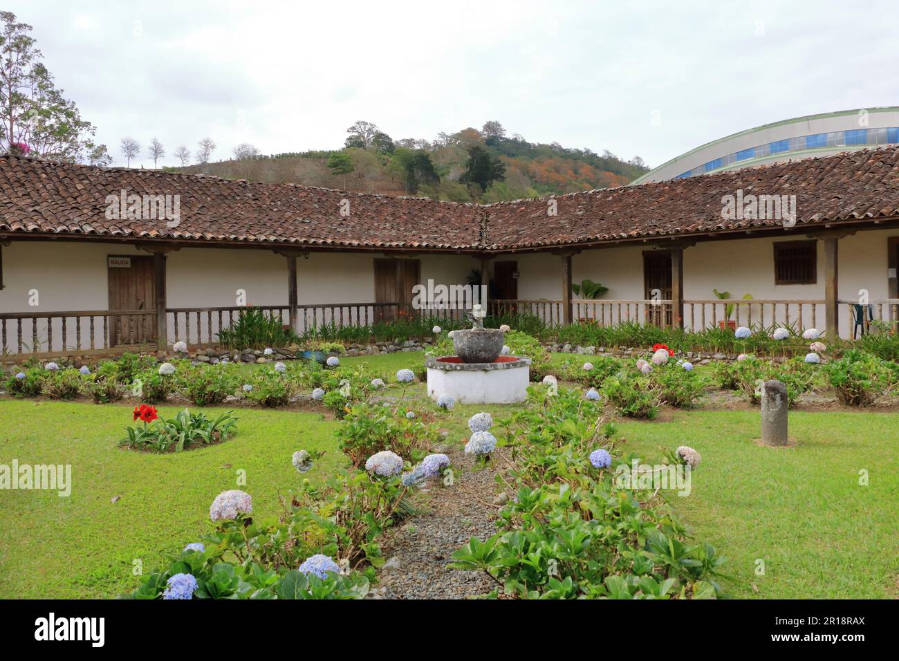 Colonial Church Orosi, Cartago in Costa Rica Stock Photo - Alamy