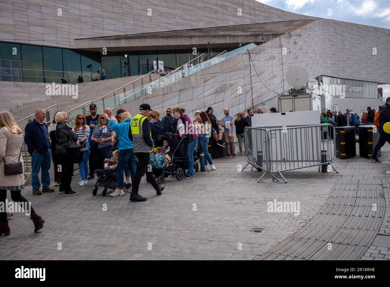 Liverpool Uk 12th May 2023. Eurovision Song Contest 2023. Last day ...