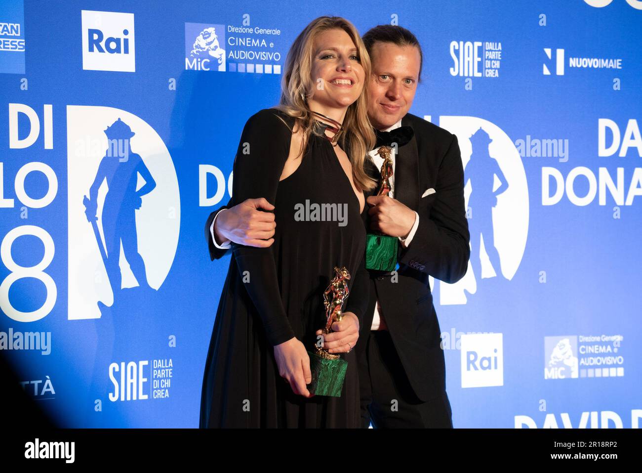 Rome, Italy. May 10, 2023, Charlotte Vandermeersch and Felix van ...