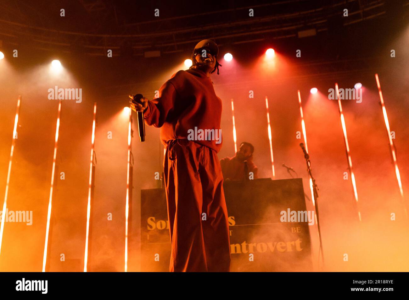 British rapper, singer and actress Little Simz performs live at ...