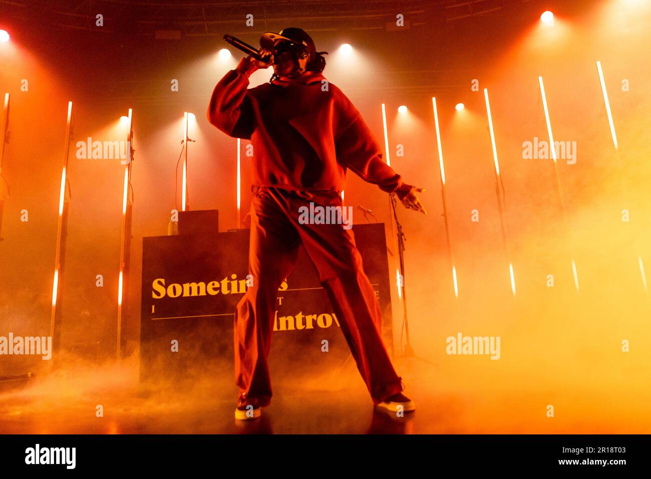 British rapper, singer and actress Little Simz performs live at ...