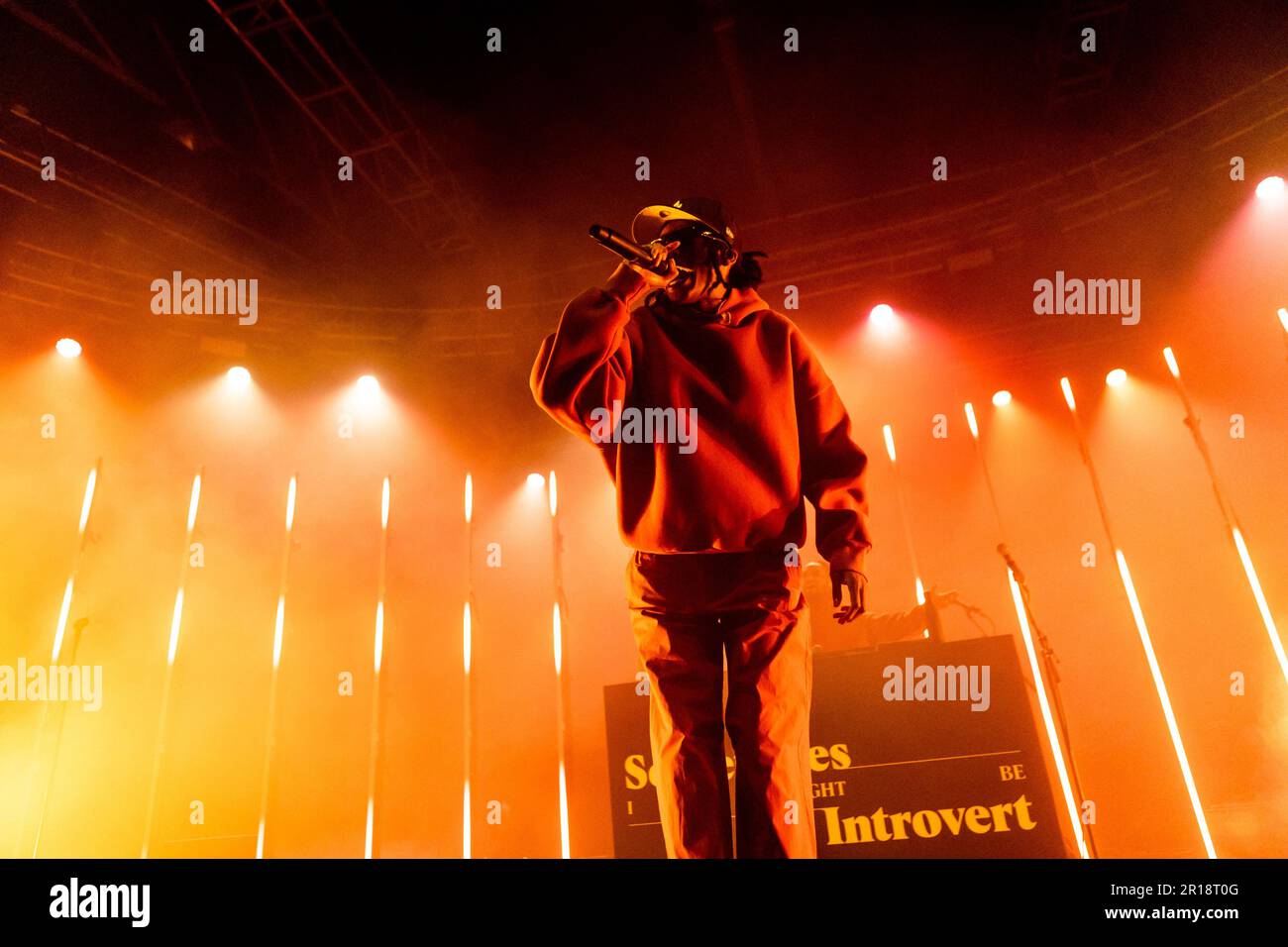 British rapper, singer and actress Little Simz performs live at ...