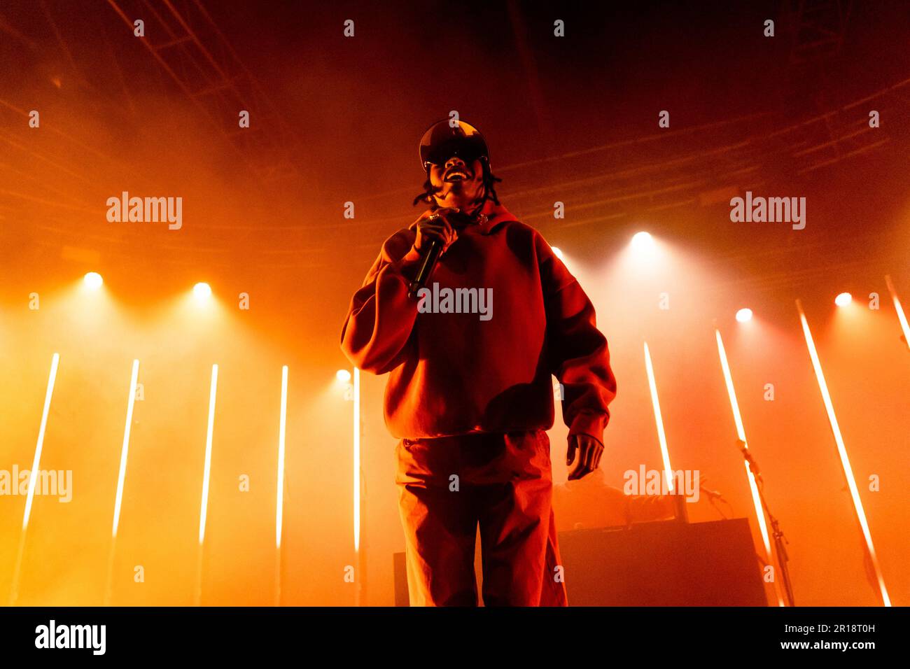 British rapper, singer and actress Little Simz performs live at ...