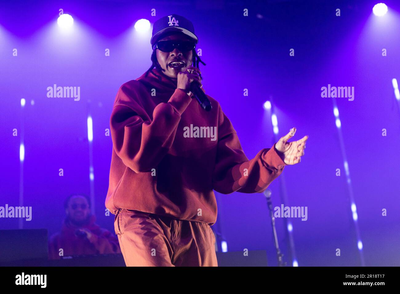 British rapper, singer and actress Little Simz performs live at ...