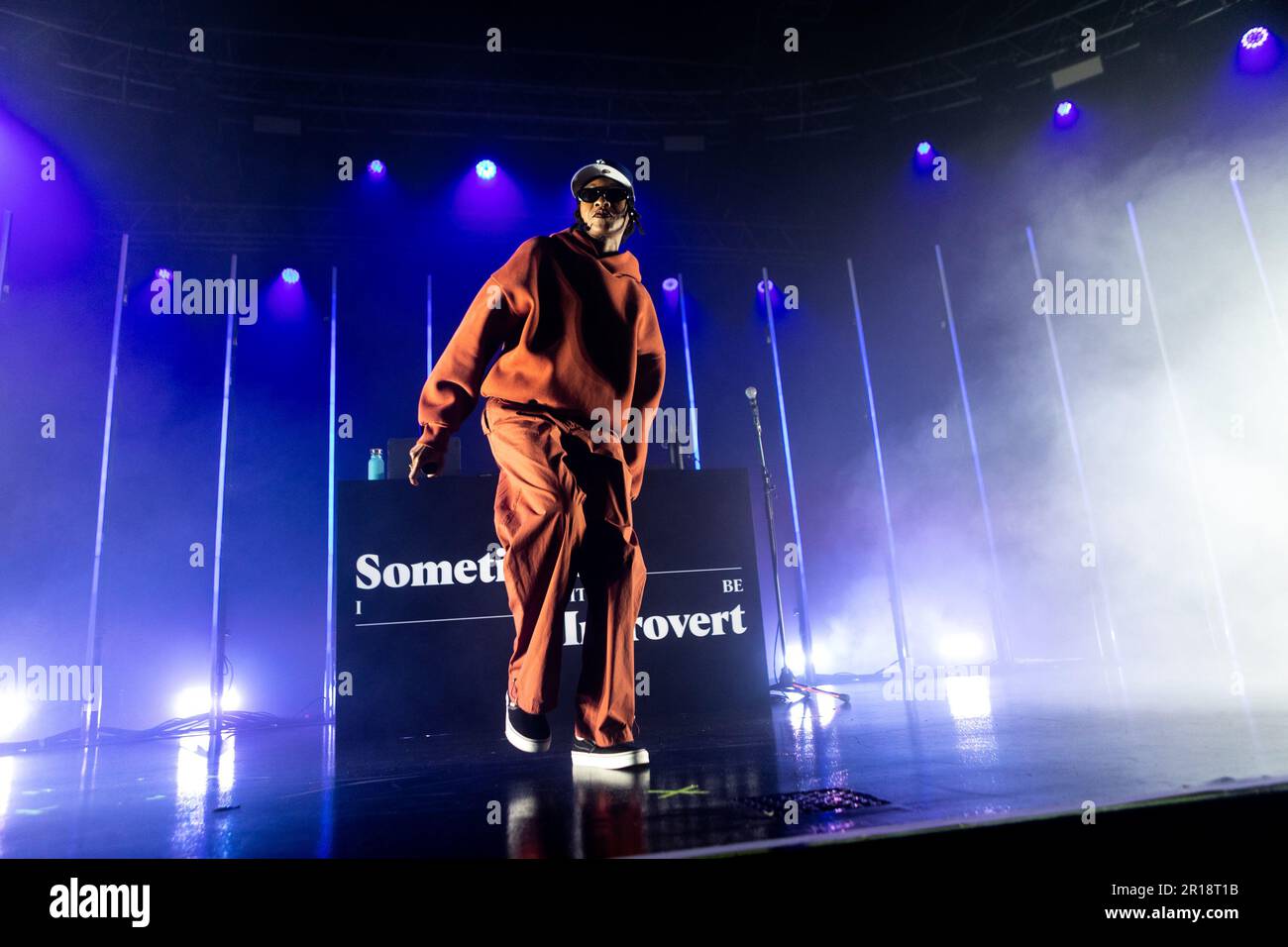British rapper, singer and actress Little Simz performs live at ...