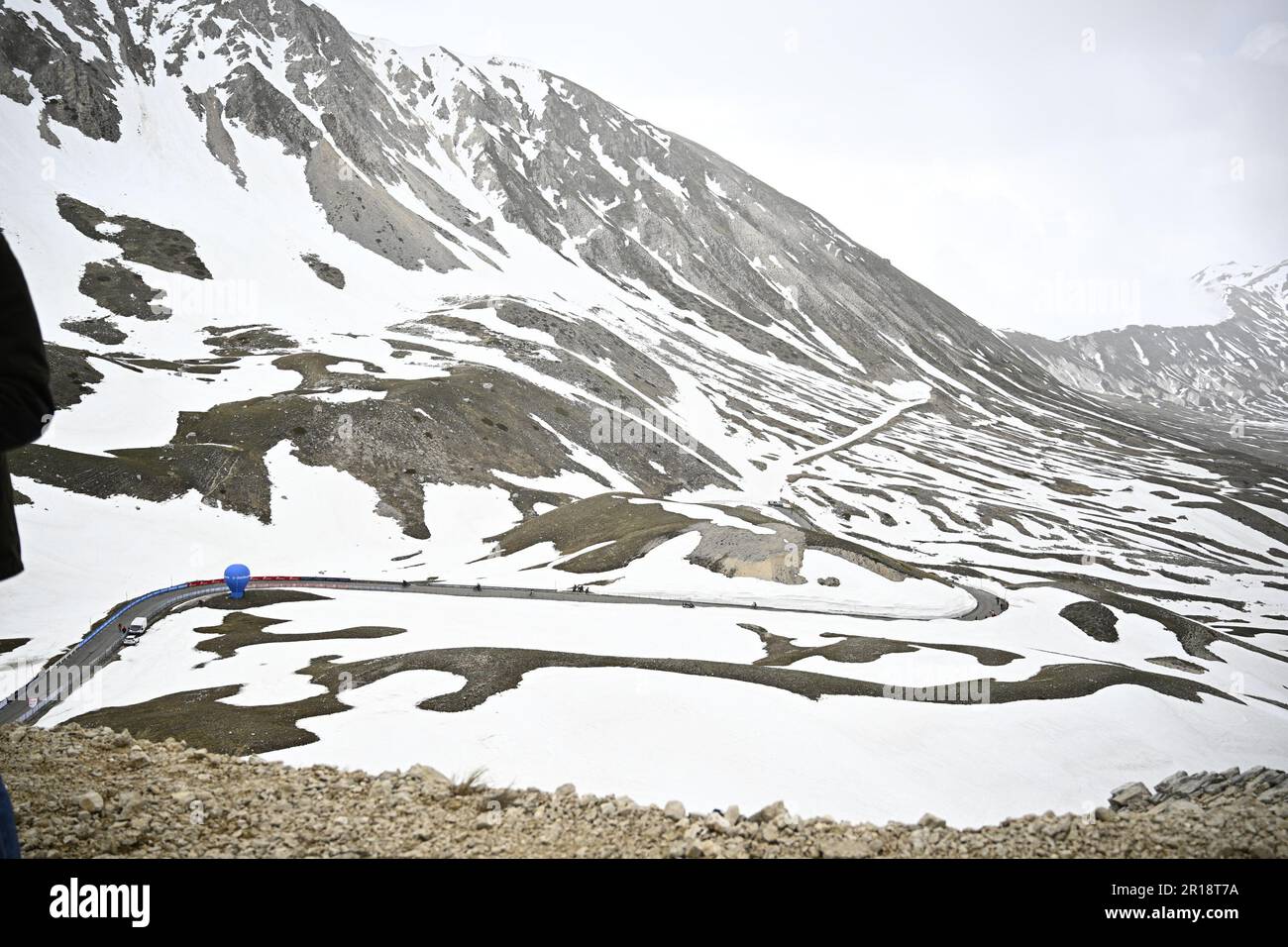 Capua, Italy. 12th May, 2023. Illustration picture shows snowy ...