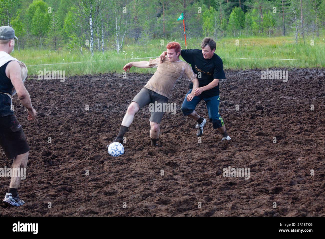 SWAMP SOCCER, FINLAND, 2014: The annual Swamp Soccer World Championship ...