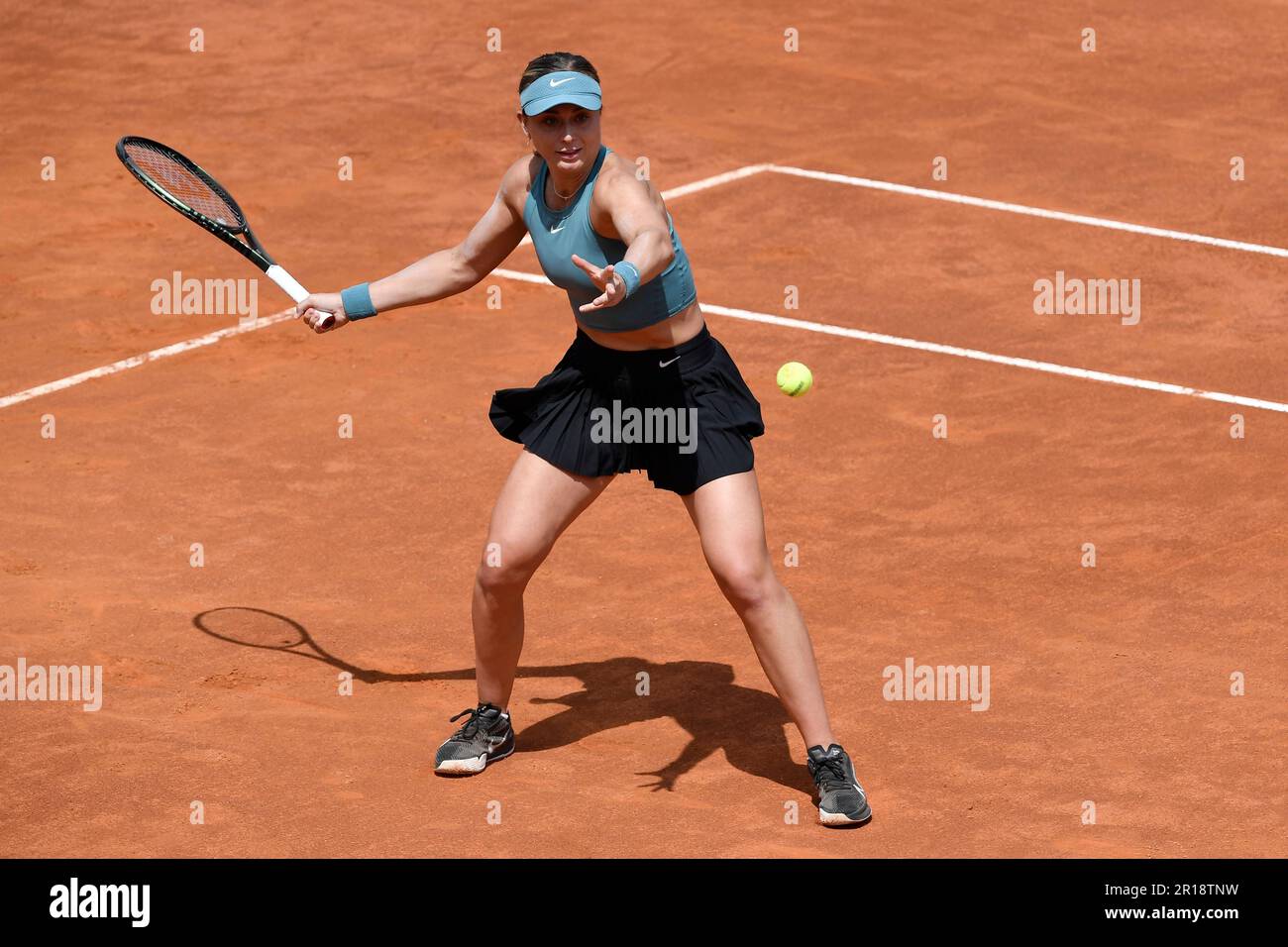 Rome, Italy. 12th May, 2023. Paula Badosa of Spain during her match ...