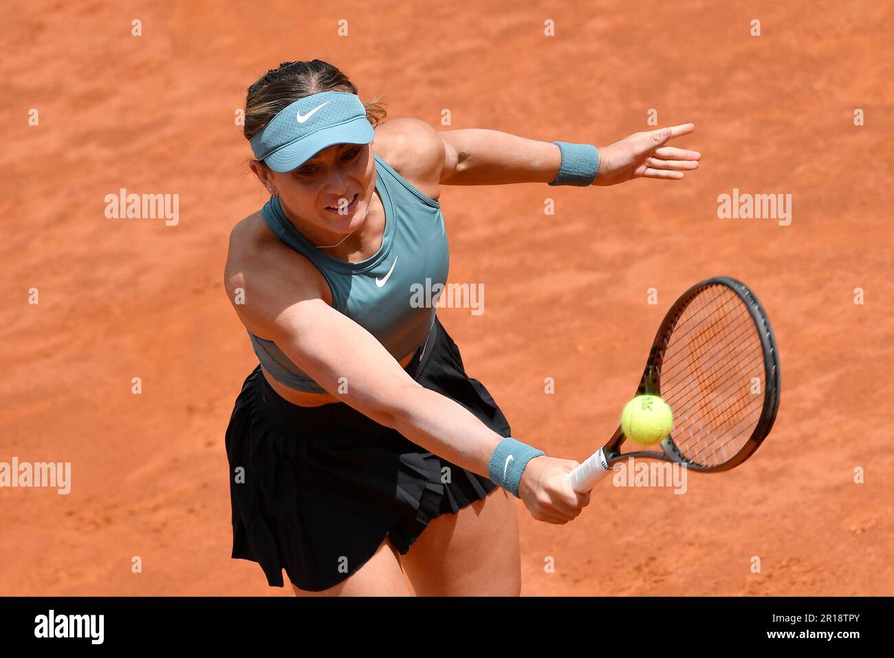 Rome, Italy. 12th May, 2023. Paula Badosa of Spain during her match ...