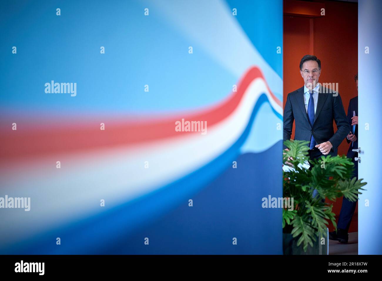 THE HAGUE - Prime Minister Mark Rutte speaks to the press after the ...