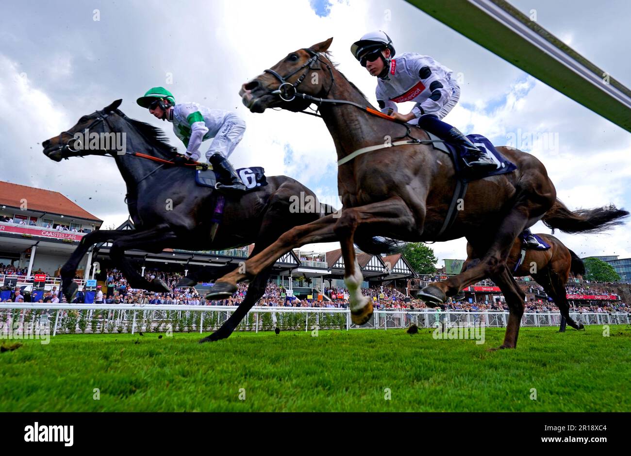 Lord Protector ridden by jockey Rossa Ryan (left) and Baryshnikov ...
