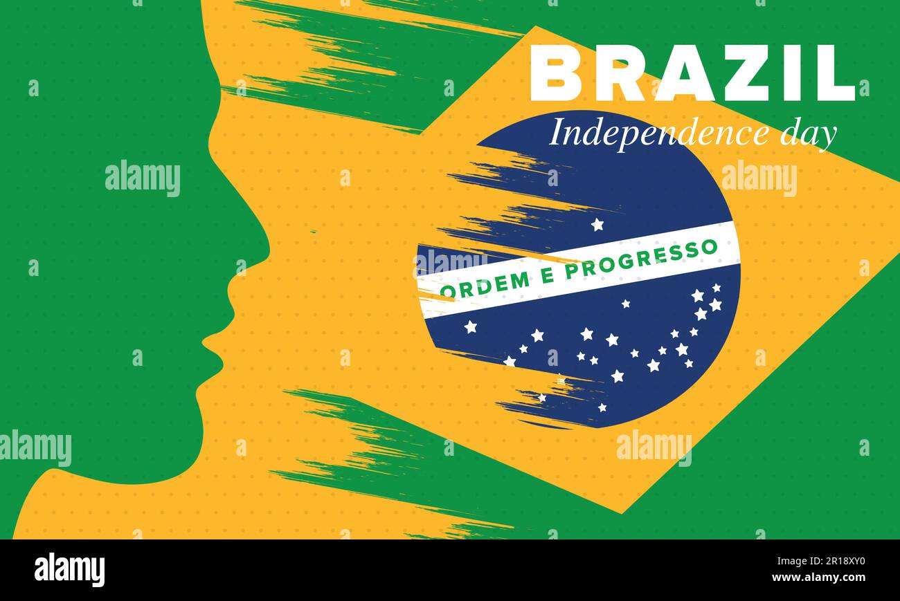 Brazil Independence Day. Happy national holiday. Freedom day. Celebrate ...