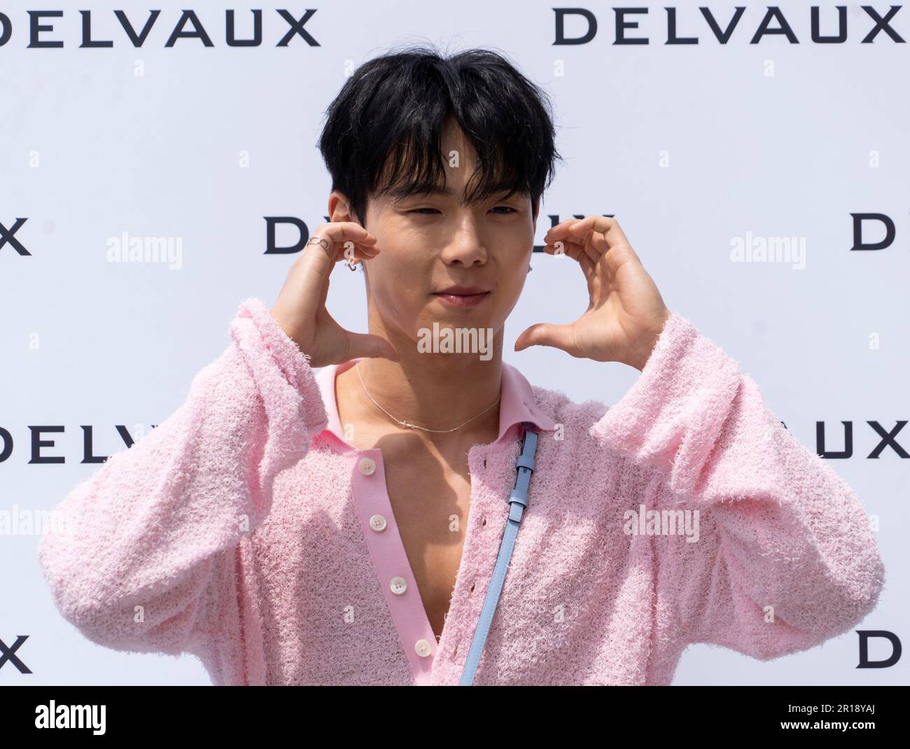 Seoul, South Korea. 12th May, 2023. South Korean vocal Shownu, member ...
