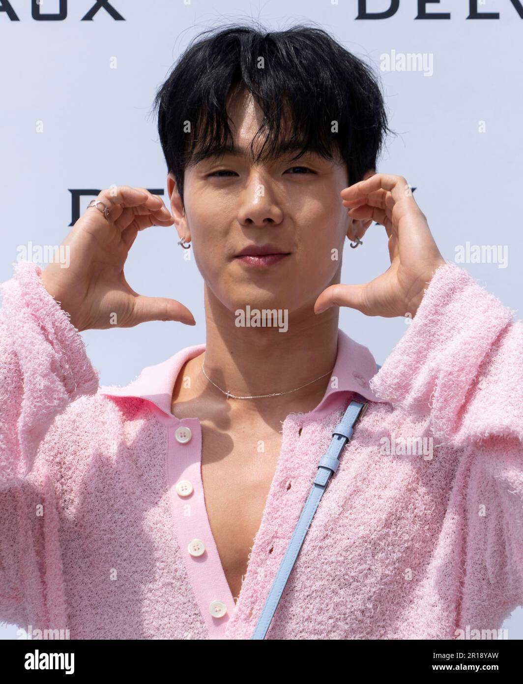 Seoul, South Korea. 12th May, 2023. South Korean vocal Shownu, member ...