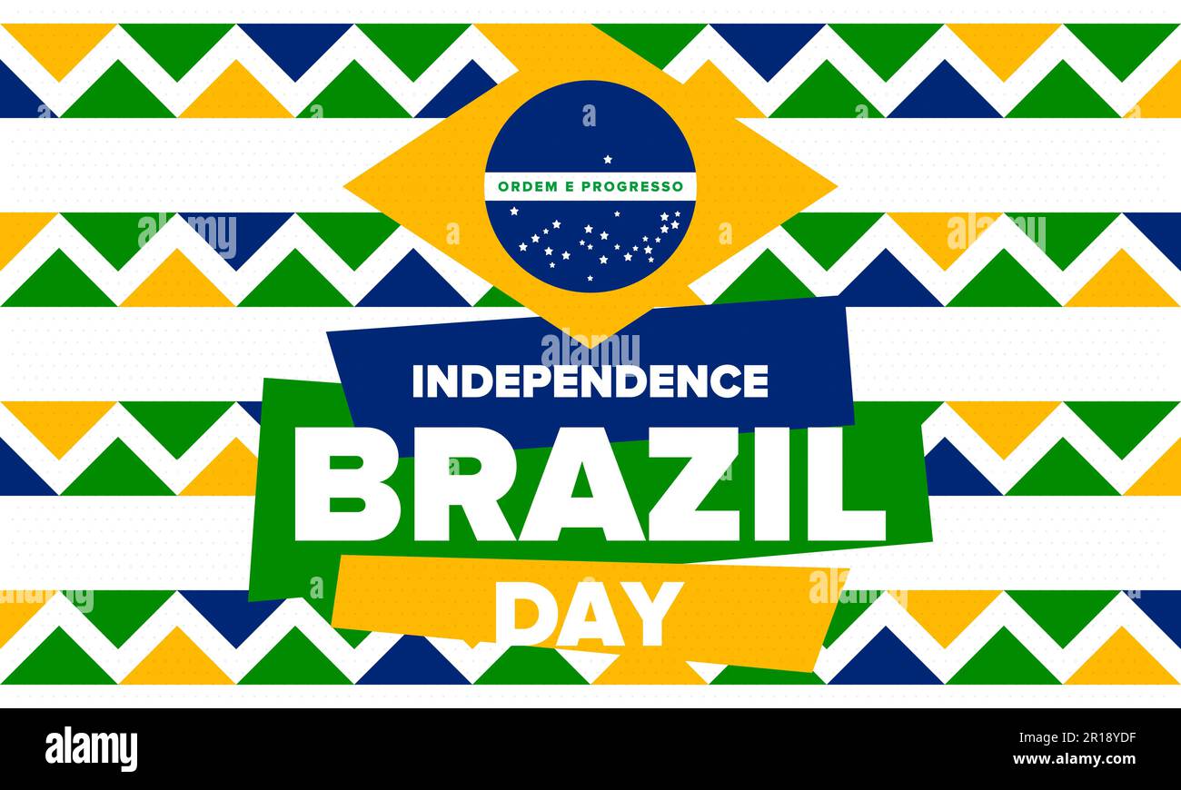Brazil Independence Day. Happy national holiday. Freedom day. Celebrate ...