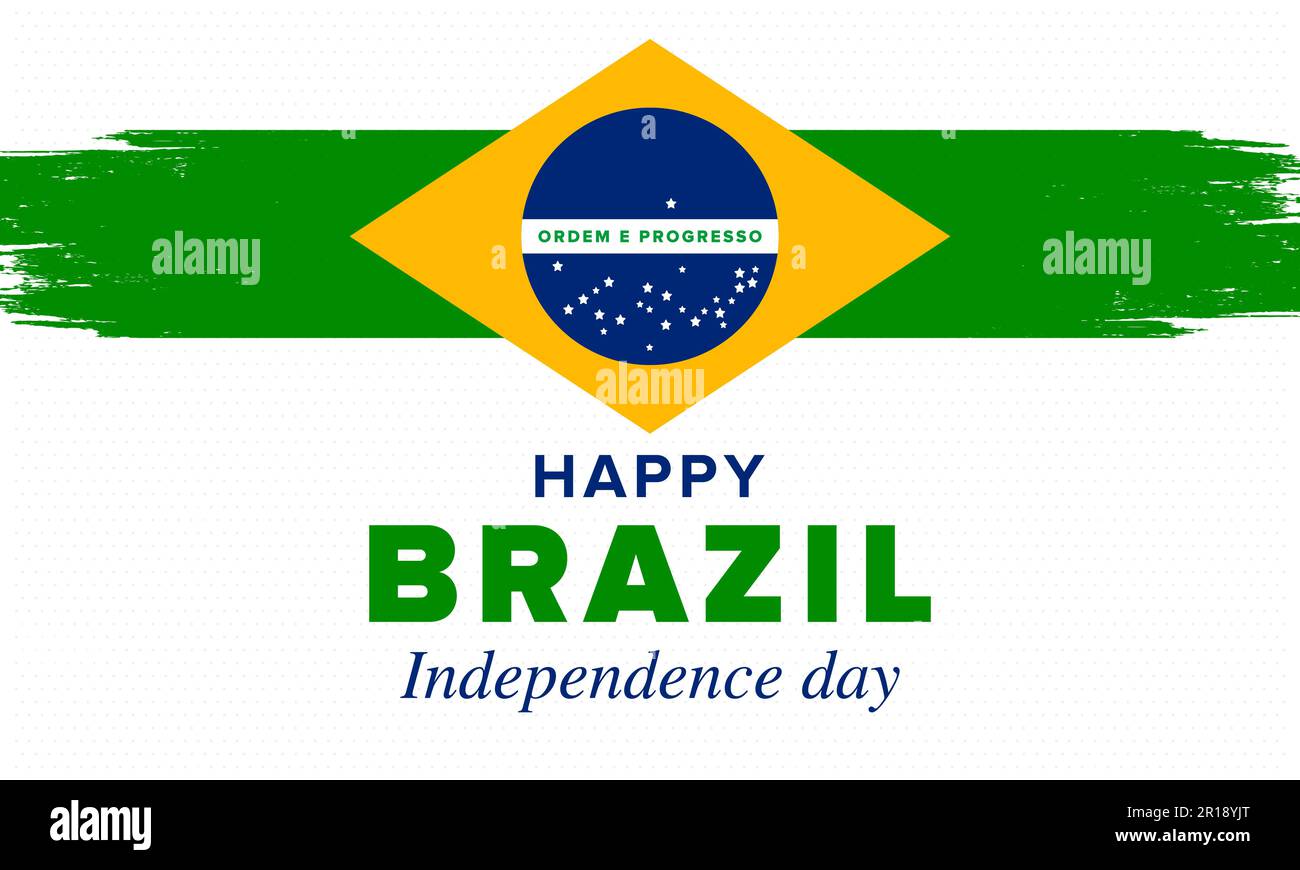 Brazil Independence Day. Happy national holiday. Freedom day. Celebrate ...