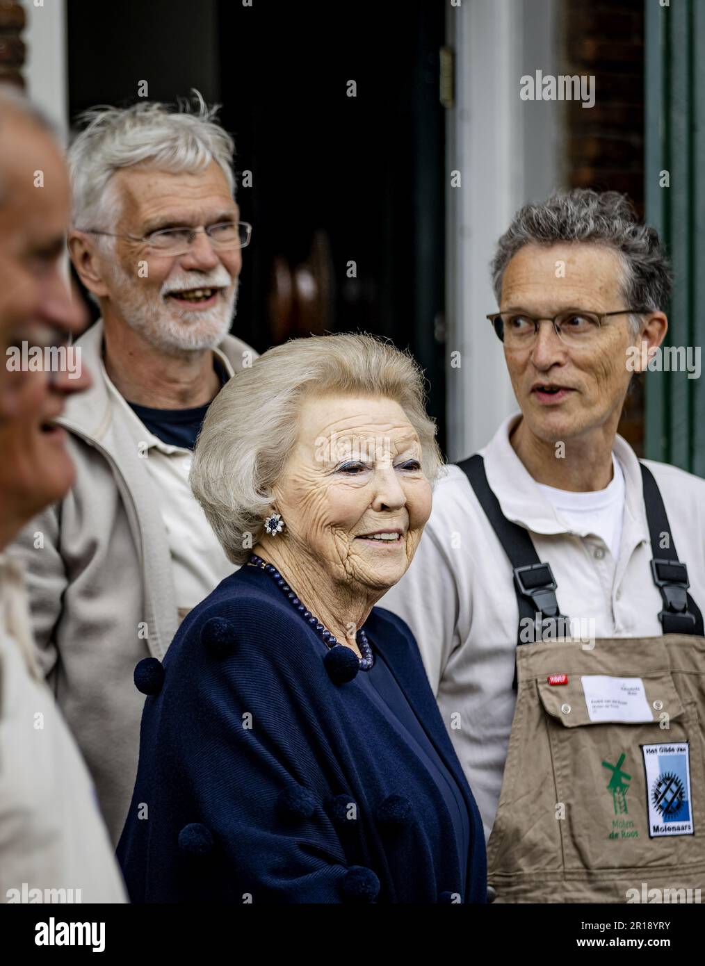 DELFT - Princess Beatrix visits mill De Roos during the National Mill ...