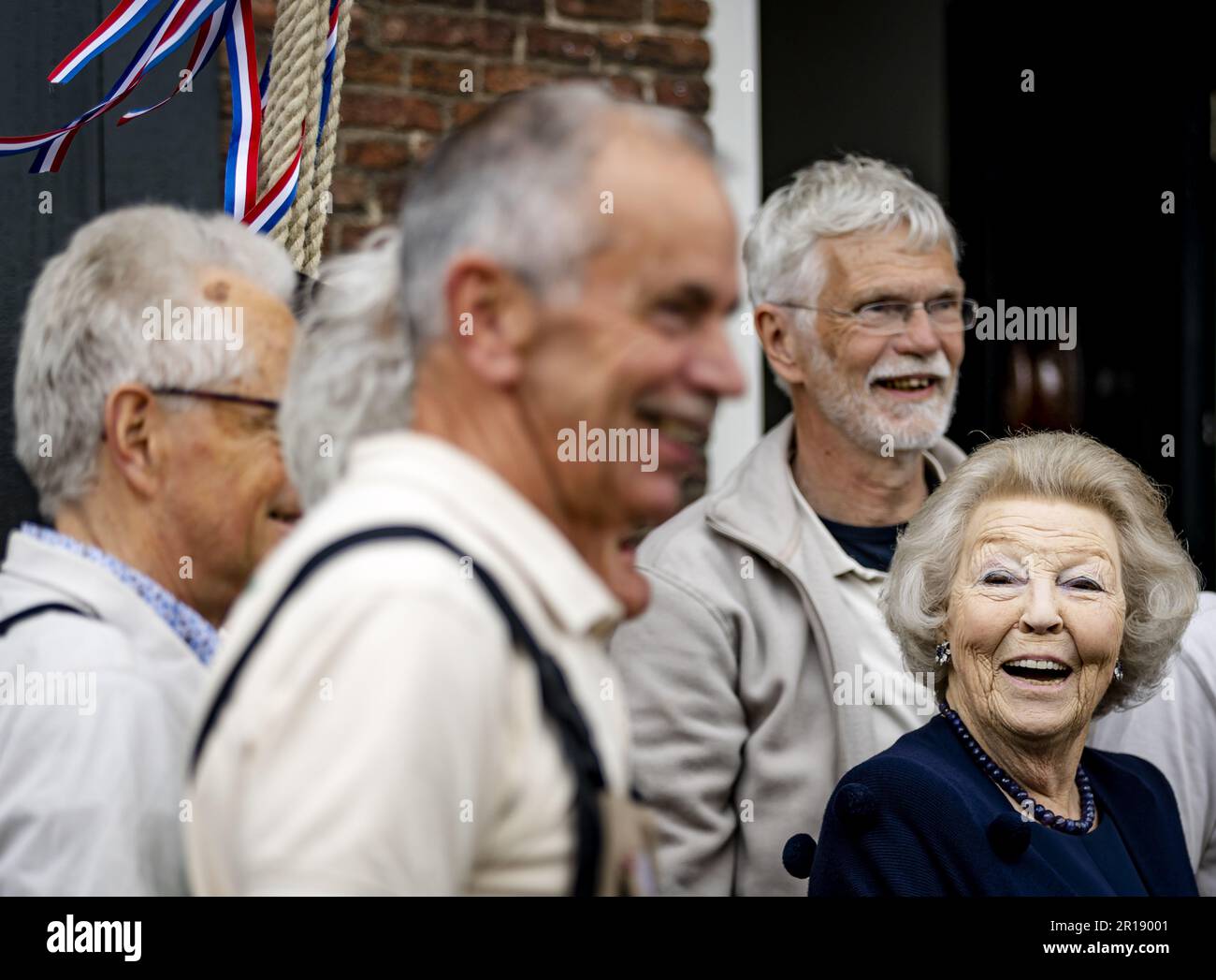 DELFT - Princess Beatrix visits windmill De Roos during the National ...