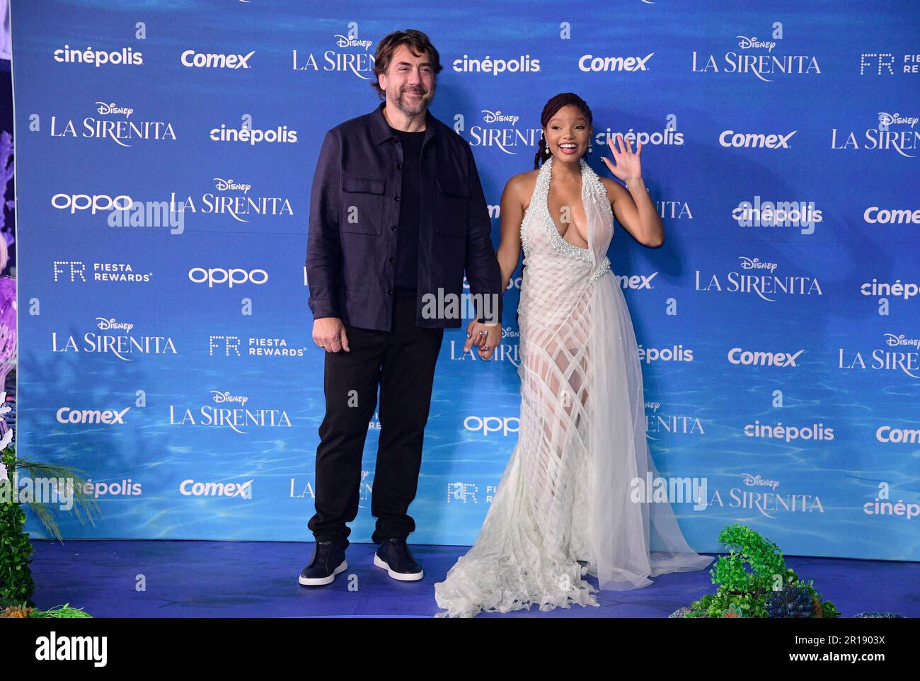 May 11, 2023, Mexico City, Mexico: Actor Javier Bardem and actress ...