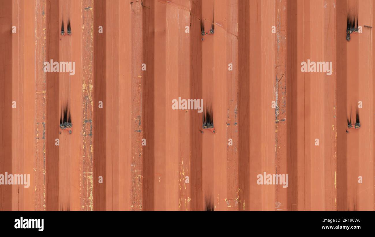 Artistic of old and rusty metallic sheet wall. Vintage style metal ...