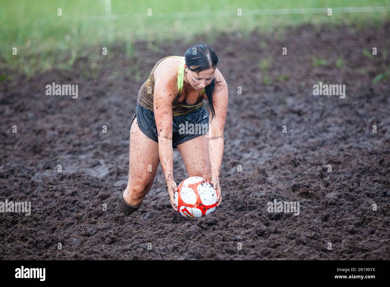 SWAMP SOCCER, FINLAND, 2014: The annual Swamp Soccer World Championship ...
