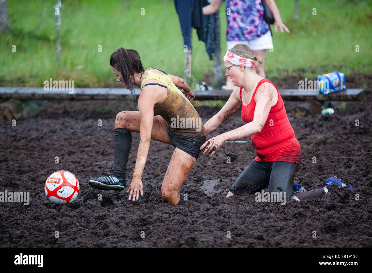 SWAMP SOCCER, FINLAND, 2014: The annual Swamp Soccer World Championship ...