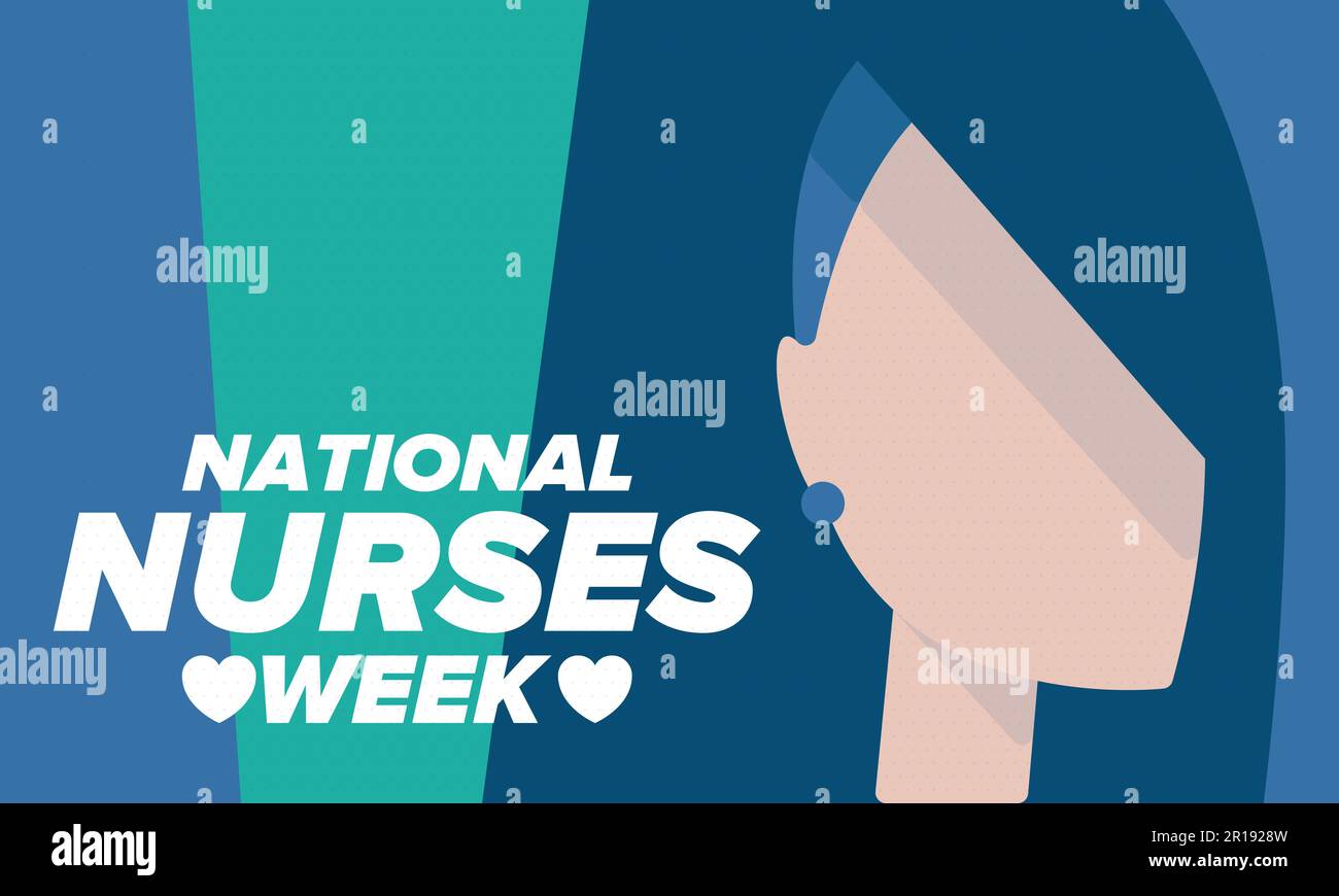 National Nurses Week. Thank you nurses. Medical and health care ...