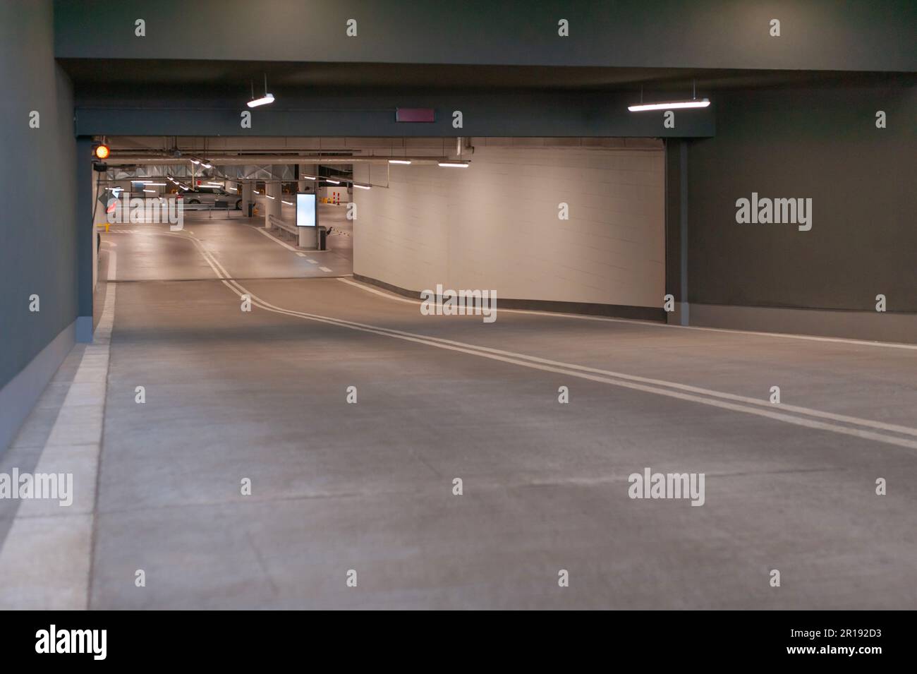 Cars on underground parking hi-res stock photography and images - Alamy