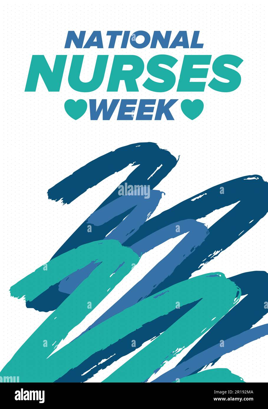 National Nurses Week. Thank you nurses. Medical and health care ...