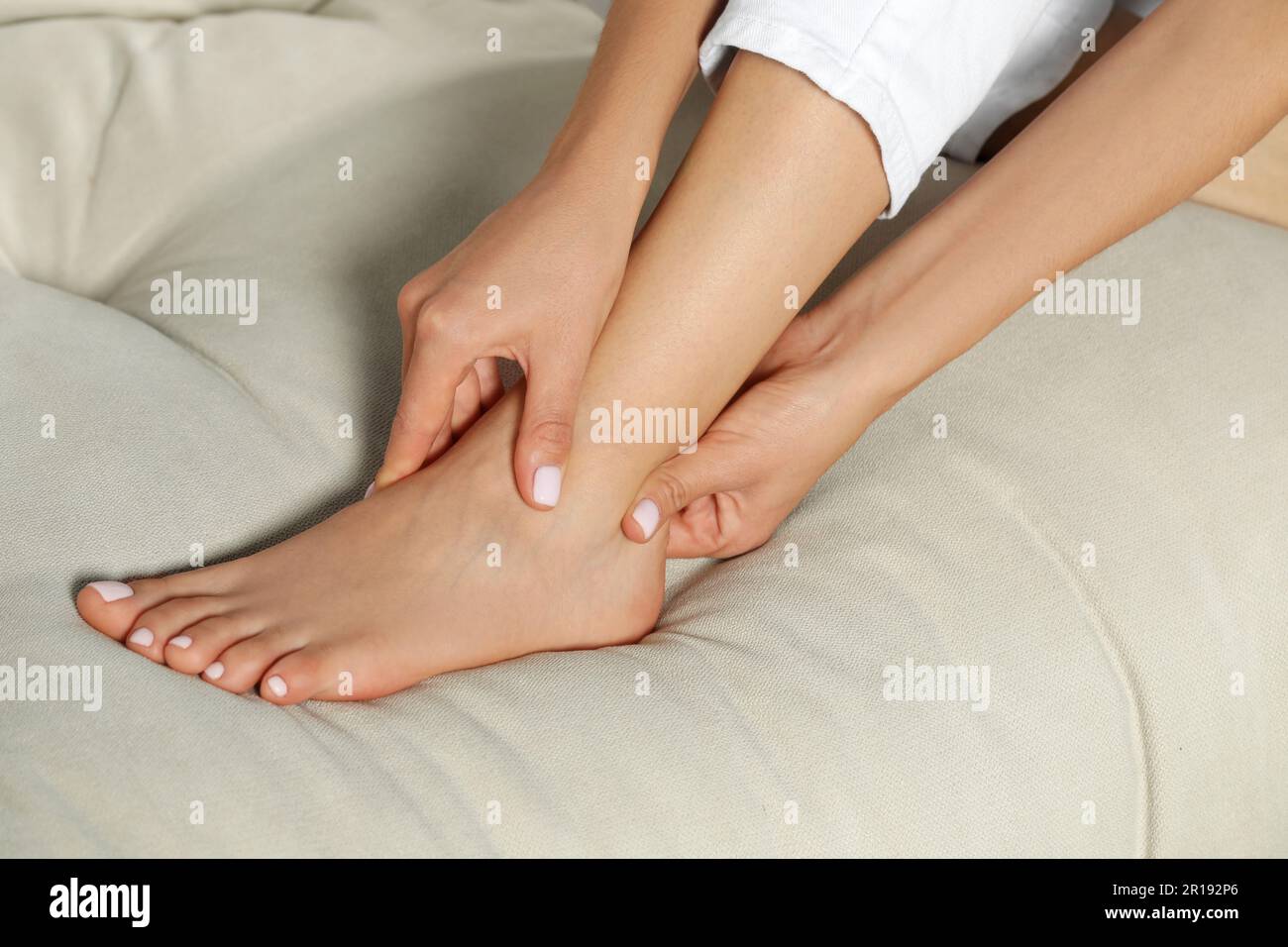 Foot of sofa hi-res stock photography and images - Alamy