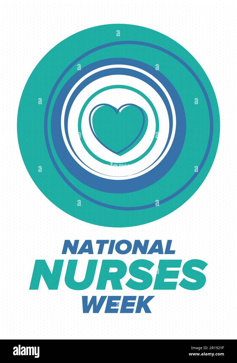 National Nurses Week. Thank you nurses. Medical and health care ...