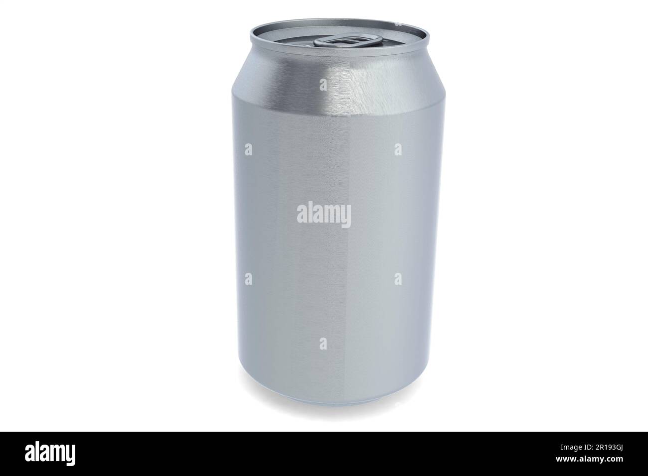 Aluminum blank soda can isolated, 3d rendering Stock Photo - Alamy