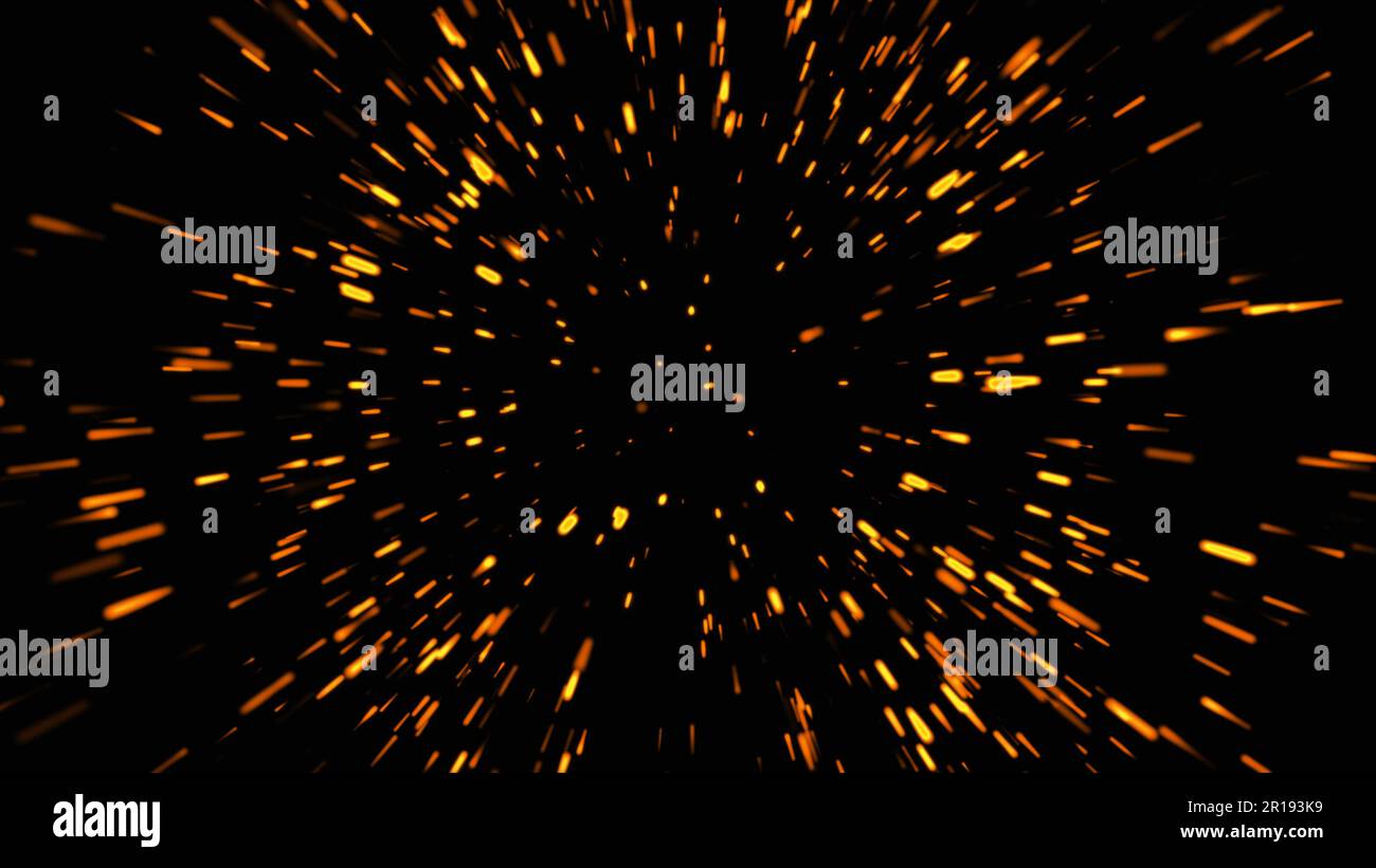 abstract fire explosion spark background with high camera motion. Fire ...
