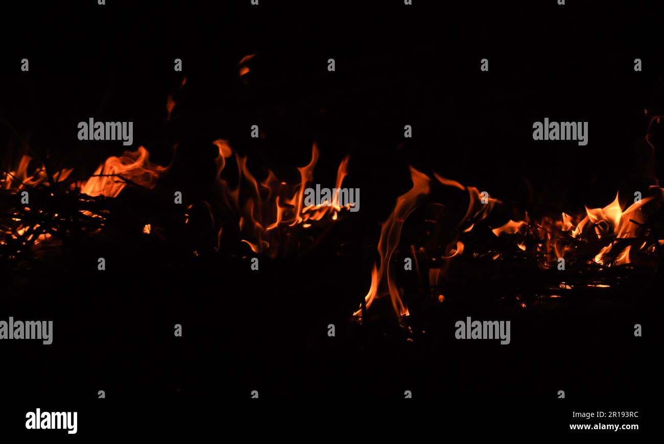 Flames from hell. Fire spark background. Beautiful stylish fire flames ...