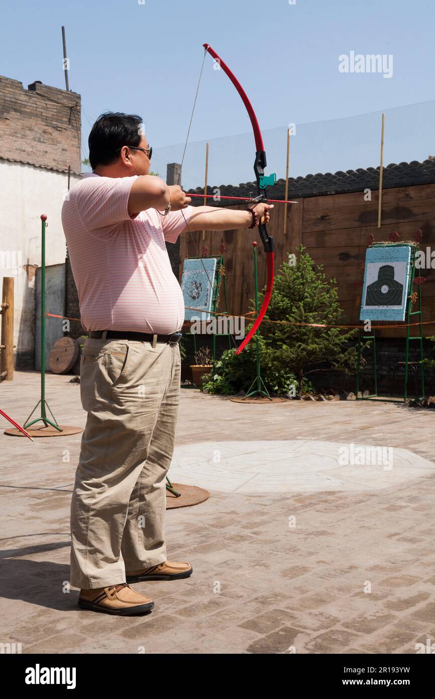 Chinese archery ancient hi-res stock photography and images - Alamy