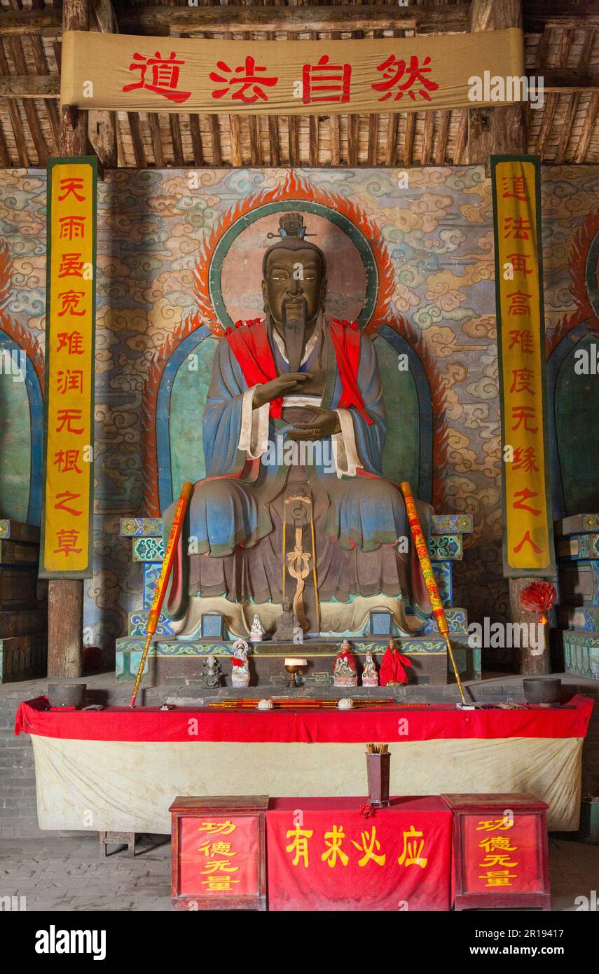 Shrine and altar with terracotta figure / clay Deities / Gods / God ...