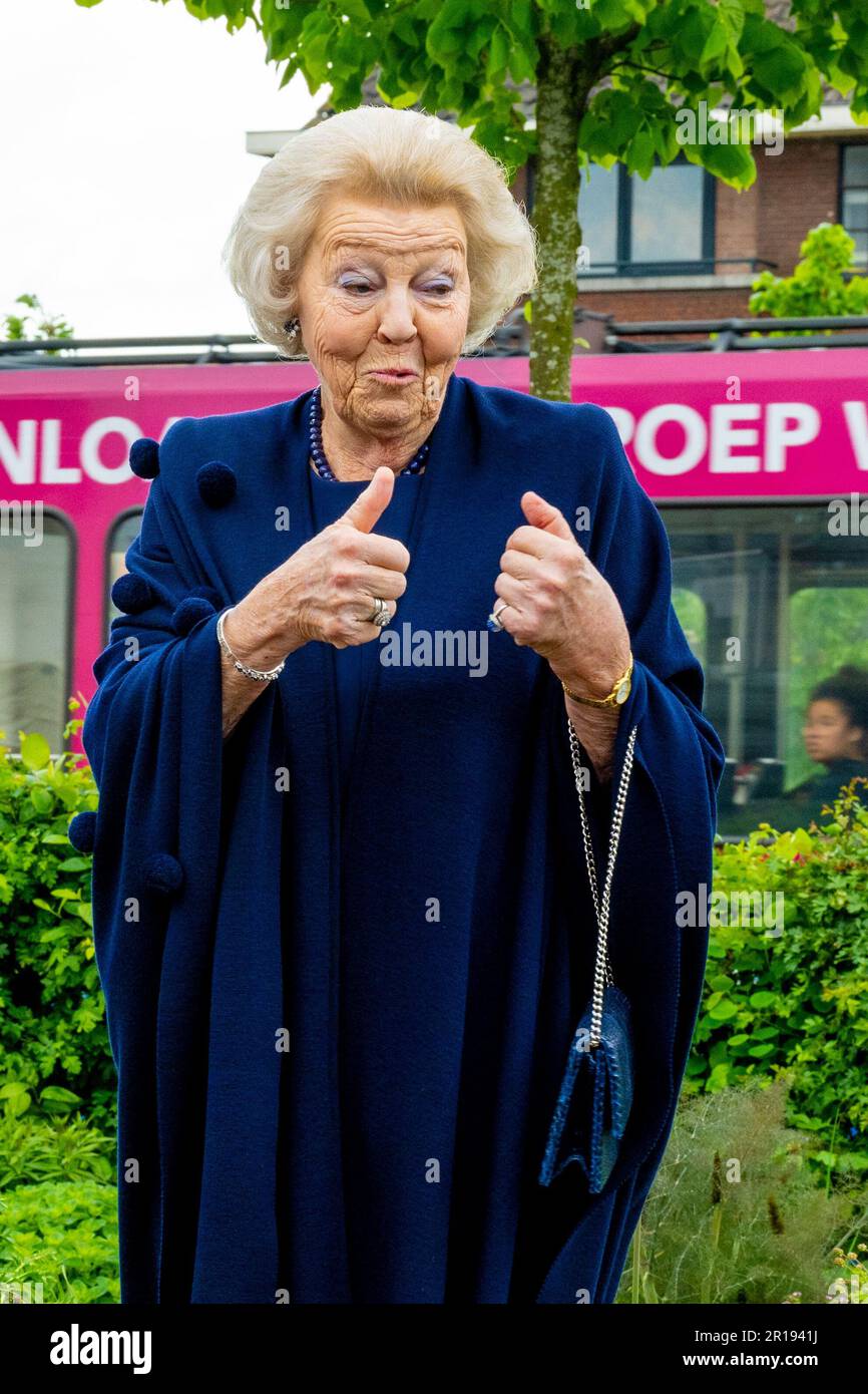 Delft, The Netherlands. 12th May, 2023. Princess Beatrix of the ...