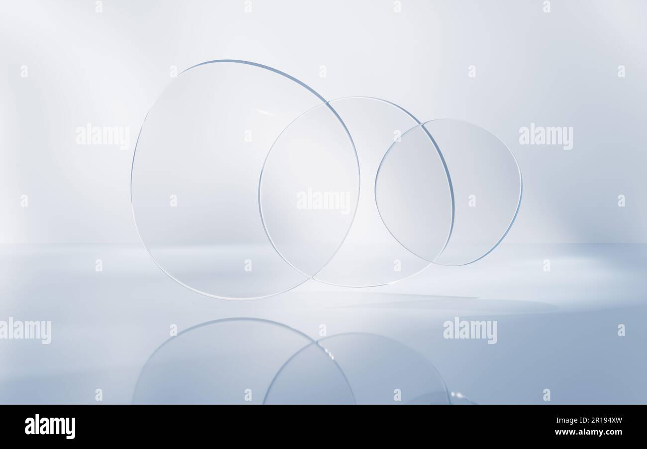 Transparent glass geometry background, 3d rendering. Digital drawing Stock Photo - Alamy