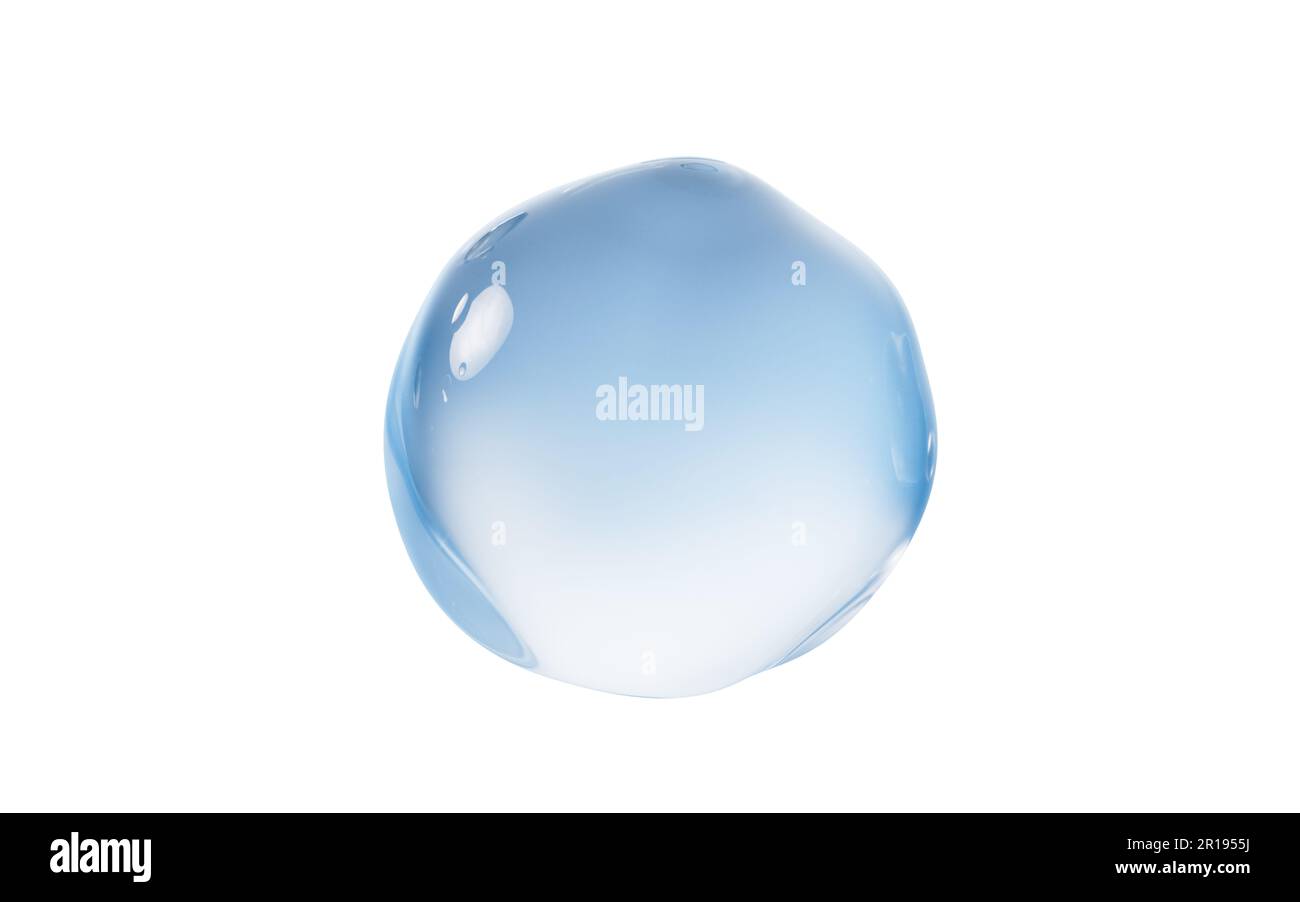 Water Drop Drawing 3d