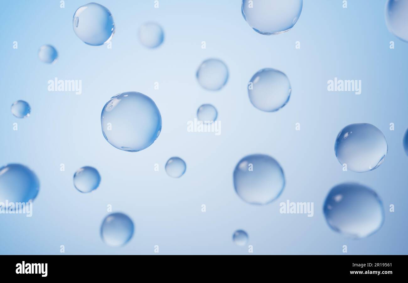 Water Drop Drawing 3d