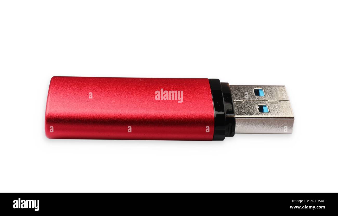 Red usb hi-res stock photography and images - Alamy
